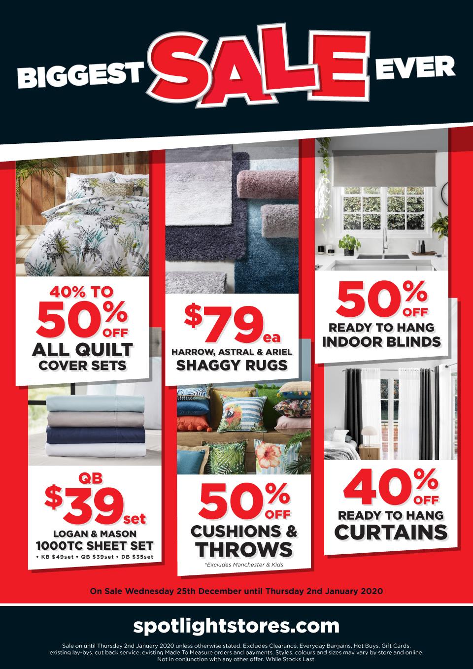 Spotlight Catalogue 25 Dec - 2 Jan 2020 | Catalogue AU