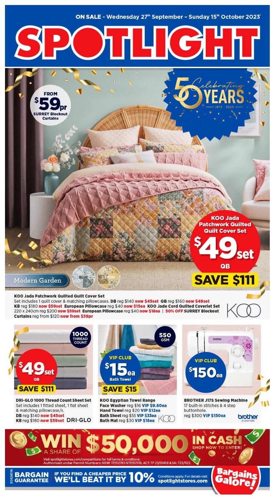 Spotlight Catalogue 27 Sep - 15 Oct 2023 | Catalogue AU