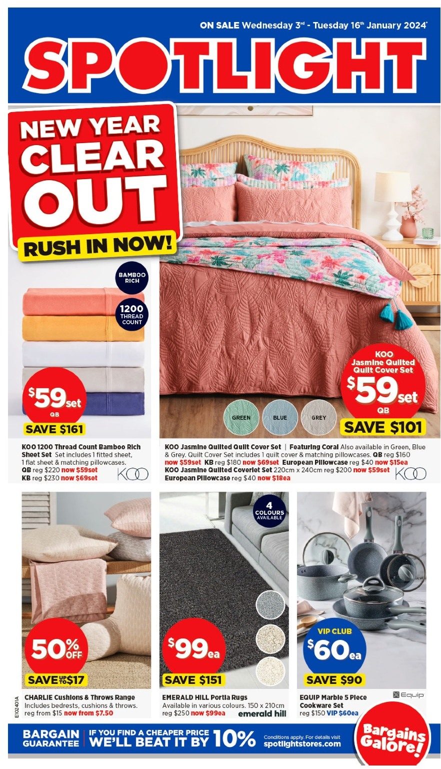 Spotlight Catalogue 3 - 16 Jan 2024 | Catalogue AU