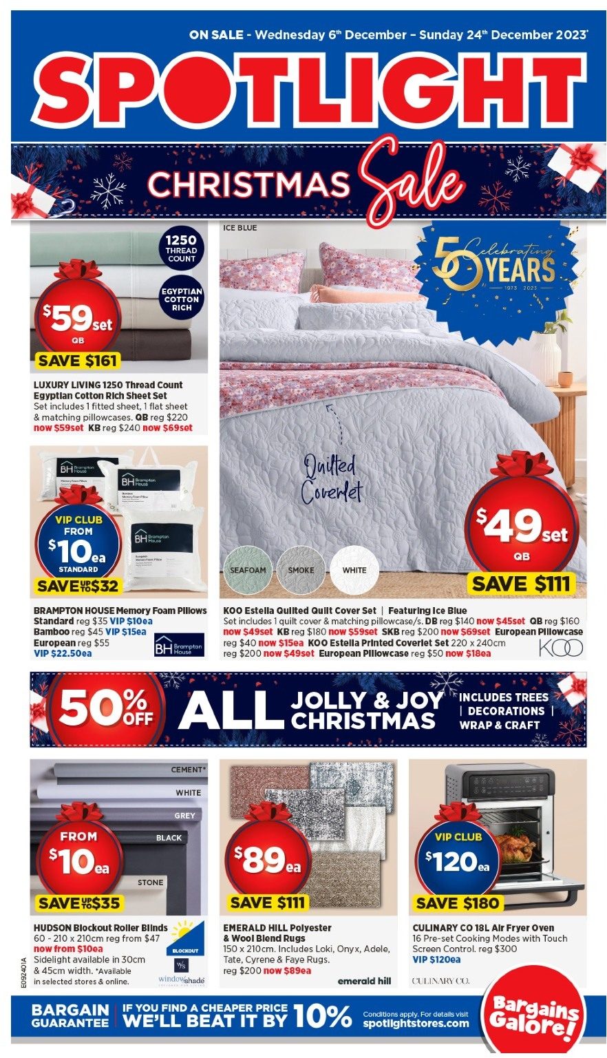 Spotlight Catalogue Christmas 2023 - Catalogue AU
