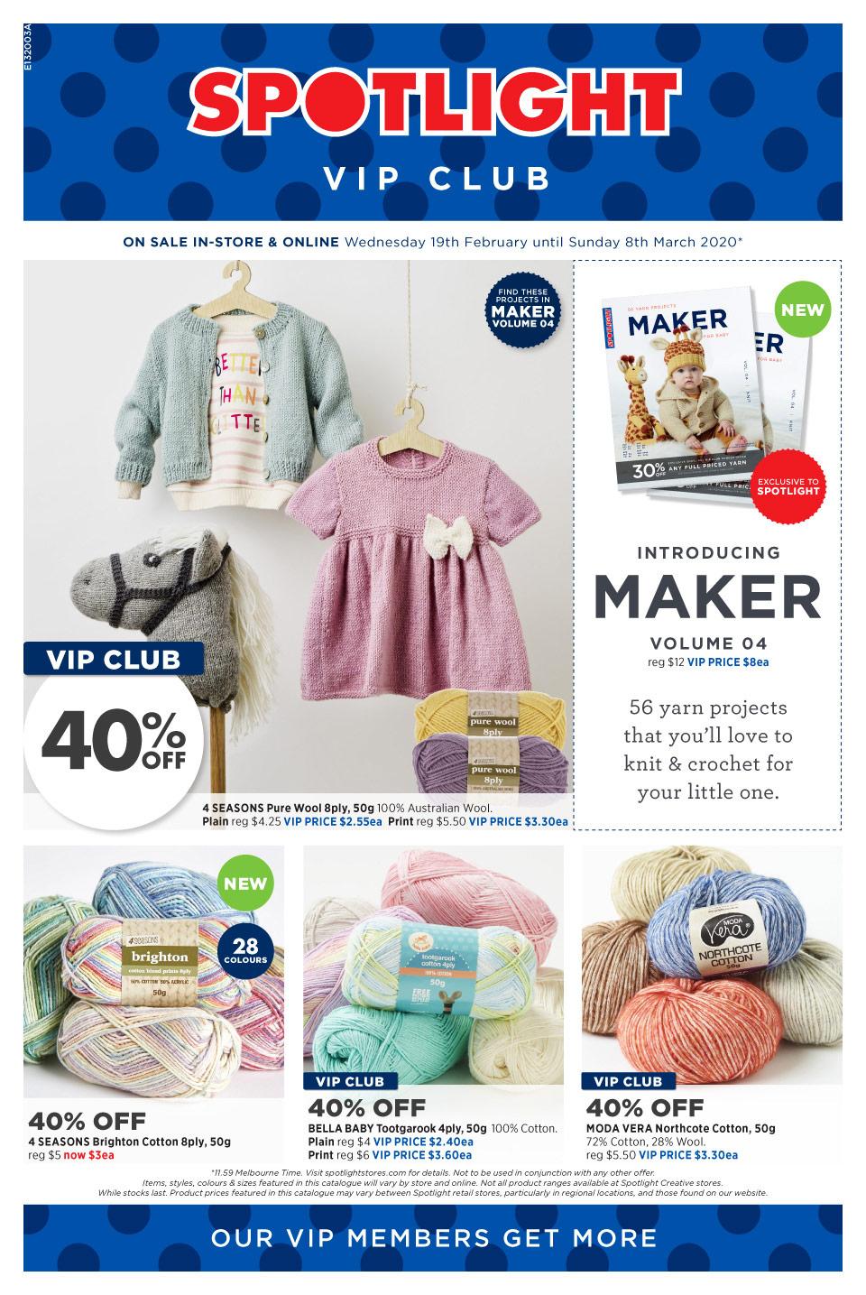 Spotlight Catalogue Craft 19 Feb - 8 Mar 2020 | Catalogue AU