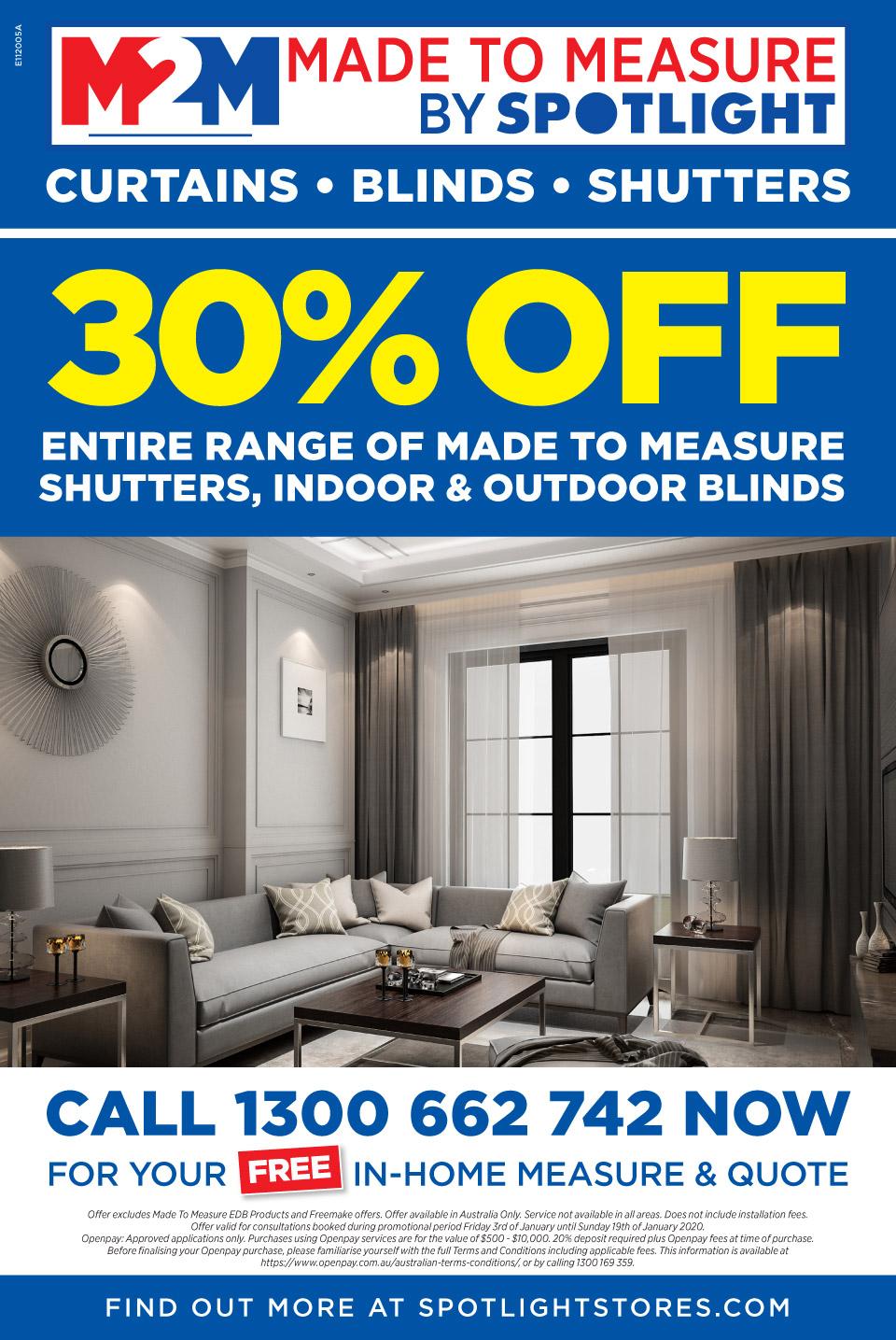 Spotlight Catalogue Curtains 3 - 19 Jan 2020 | Catalogue AU