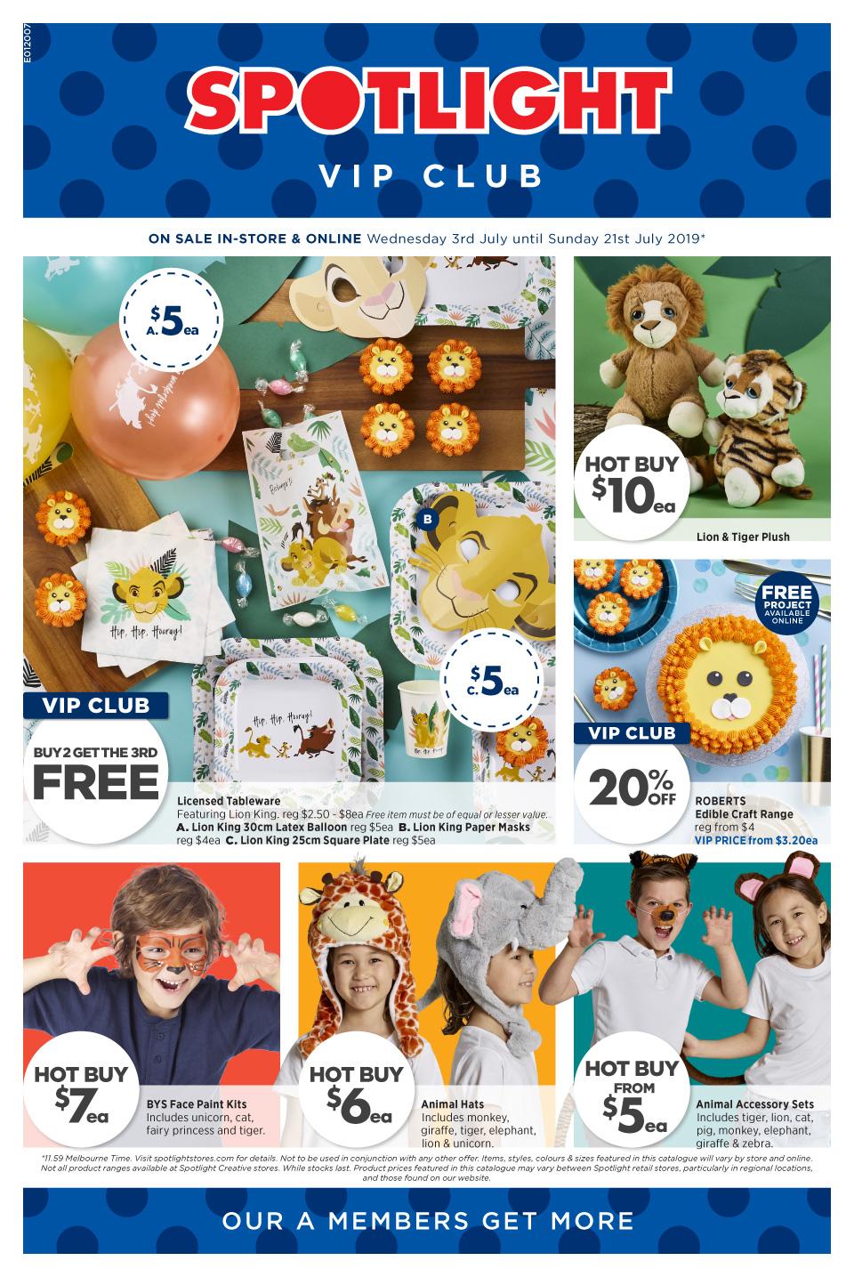 Spotlight Catalogue Kids Crafting 3 - 21 Jul 2019 | Catalogue AU