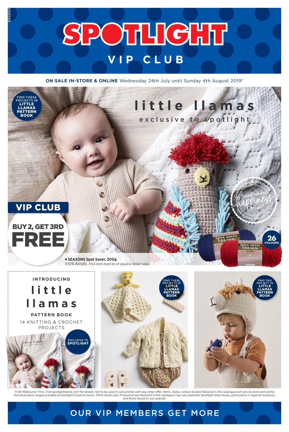 Spotlight Catalogue Yarn 24 Jul - 4 Aug 2019 | Catalogue AU