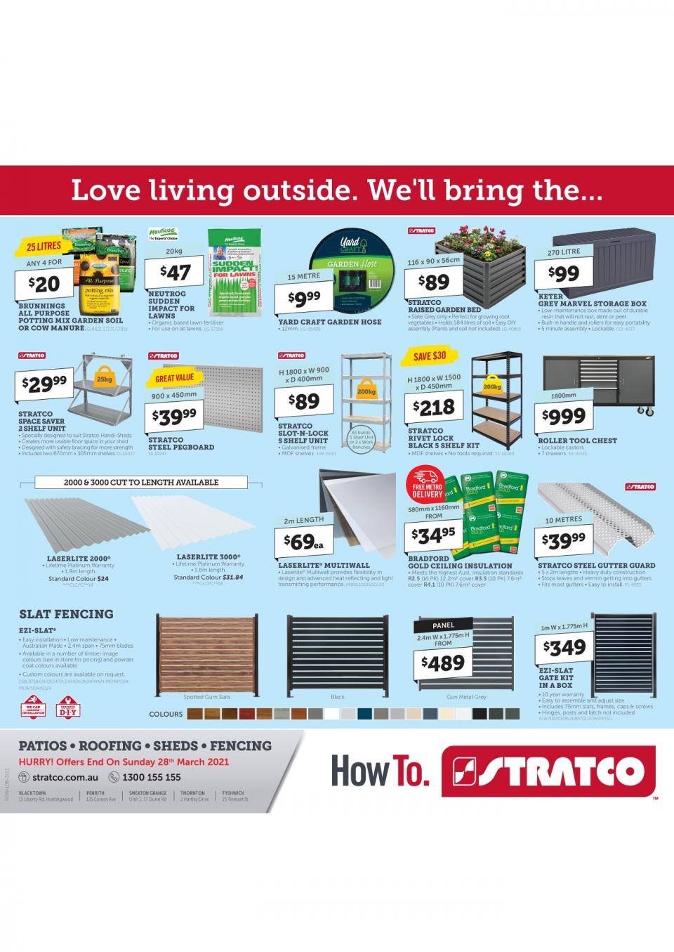 Stratco Catalogue 12 - 28 Mar 2021 - Catalogue AU