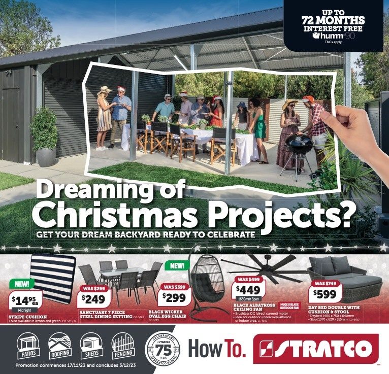 Stratco Catalogue Christmas 17 Nov - 3 Dec 2023 | Catalogue AU