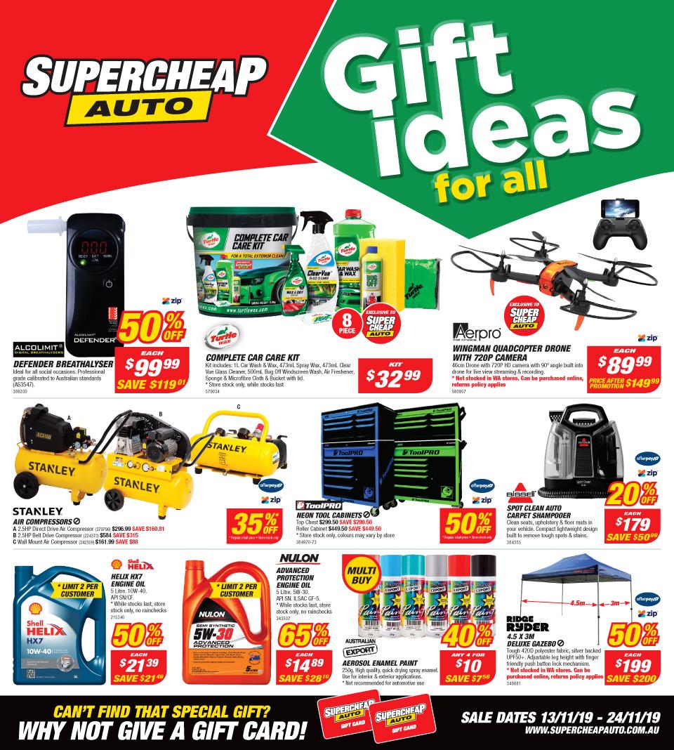 Supercheap Auto Catalogue 13 - 24 Nov 2019 | Catalogue AU