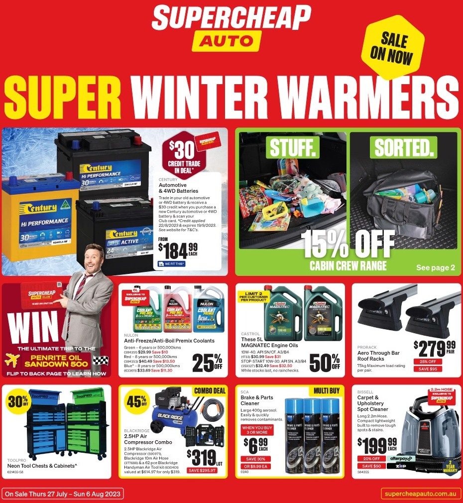 Supercheap Auto Catalogue Winter Aug 2023 | Catalogue AU