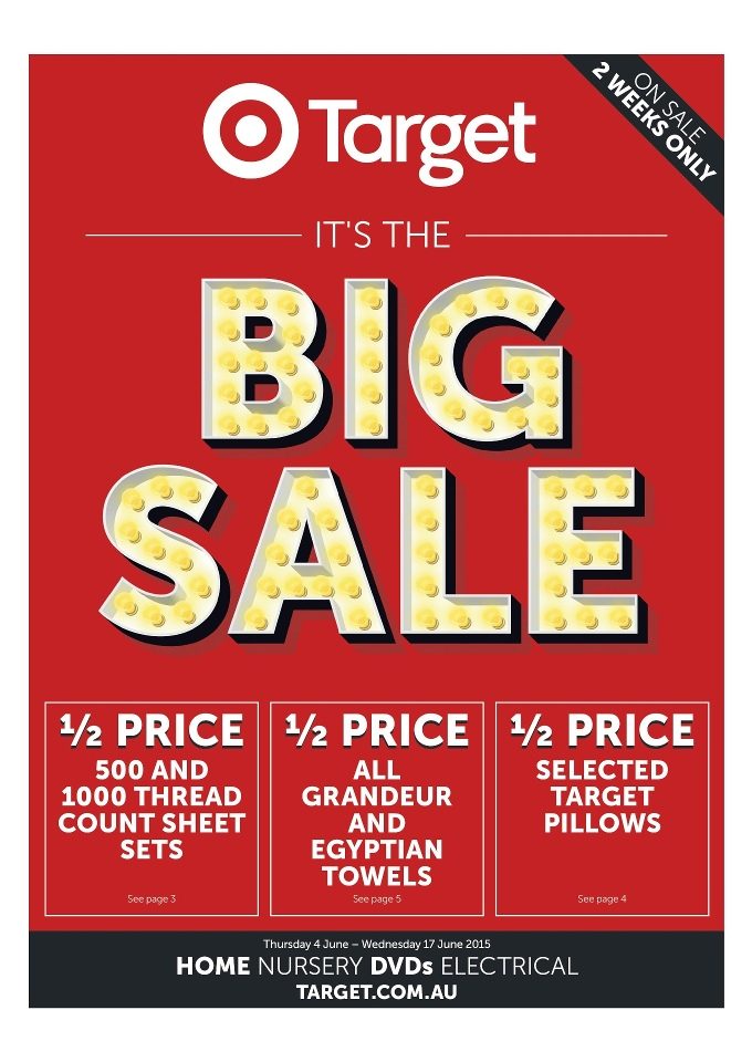 Target Catalogue Big Sale 03 June 2015 | Catalogue AU