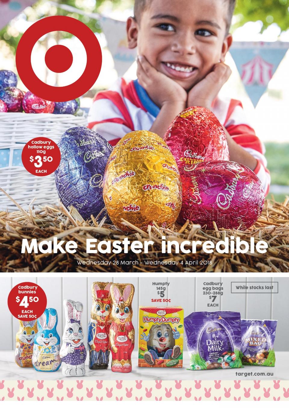 Target Catalogue Easter 27 Mar - 4 Apr 2018 | Catalogue AU