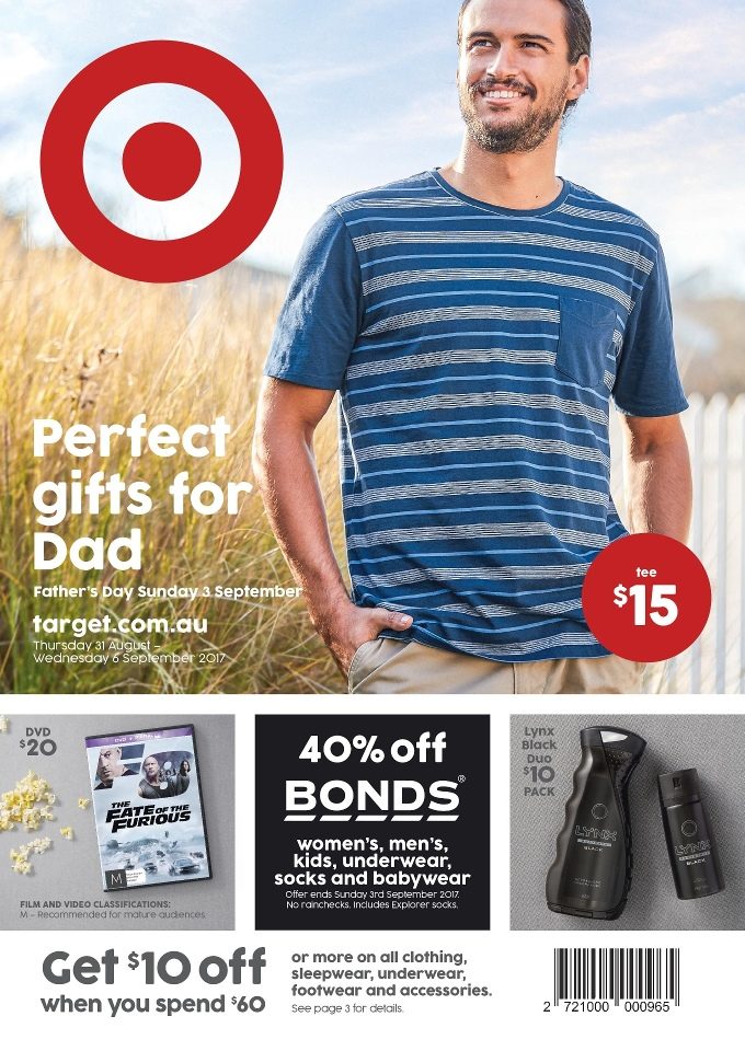 Target Catalogue Fathers Day 30 Aug - 6 Sep 2017 | Catalogue AU