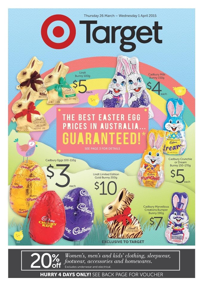 Target Easter Egg Catalogue March 2015 | Catalogue AU