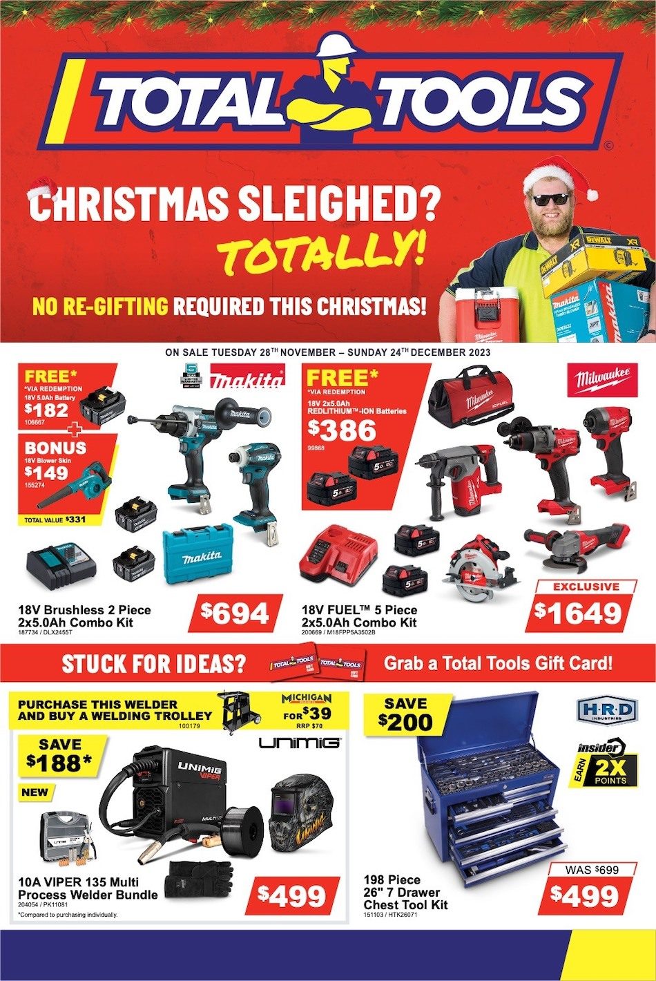 Total Tools Catalogue 28 Nov - 24 Dec 2023 | Catalogue AU