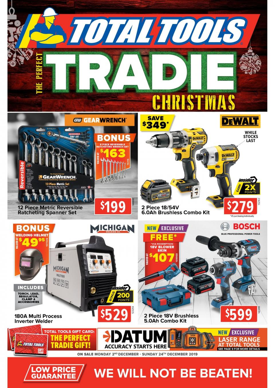 Total Tools Catalogue Christmas 2 - 24 Dec 2019 | Catalogue AU