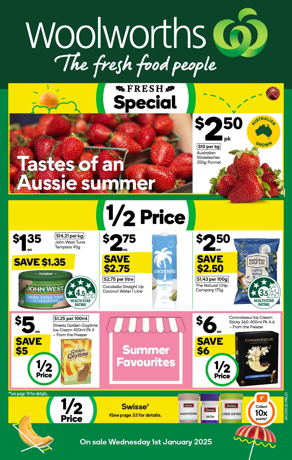 Weekly Specials Woolworths Catalogue January 1 - 7, 2025 MIL | Catalogue AU