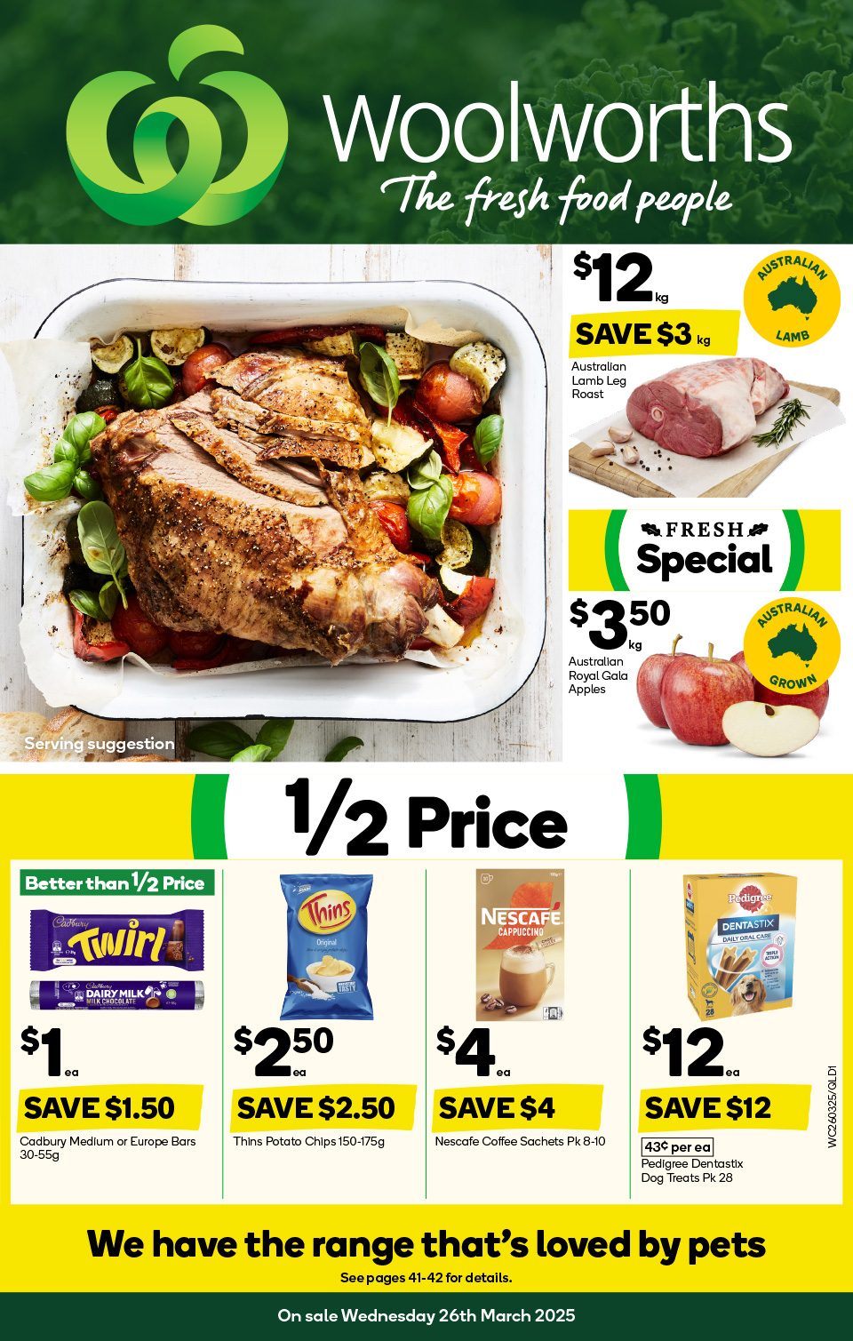 Weekly Specials Woolworths Catalogue March 25 - April 1, 2025 QLD | Catalogue AU