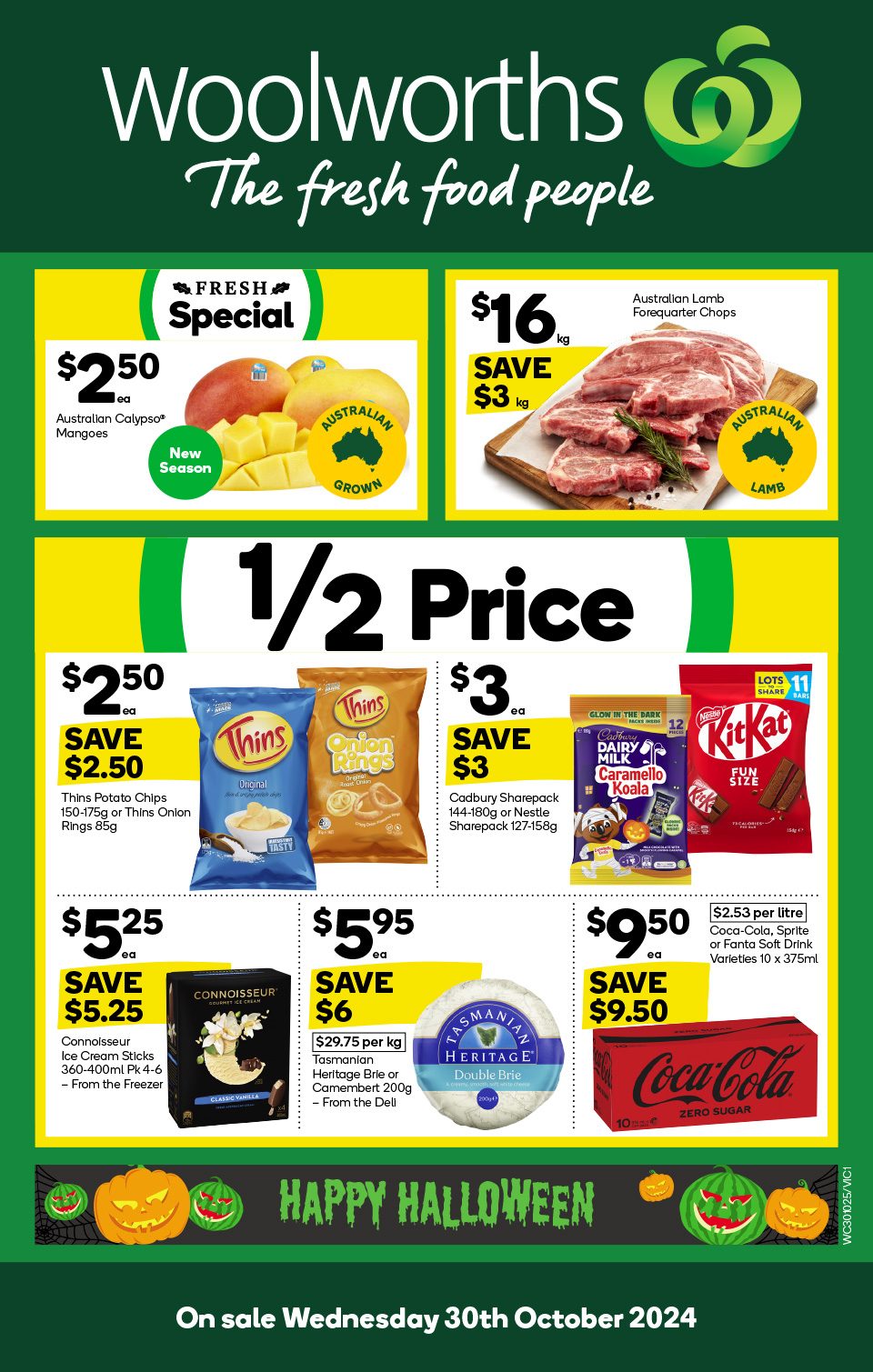 Weekly Specials Woolworths Catalogue October 30 - November 5, 2024 VIC ...