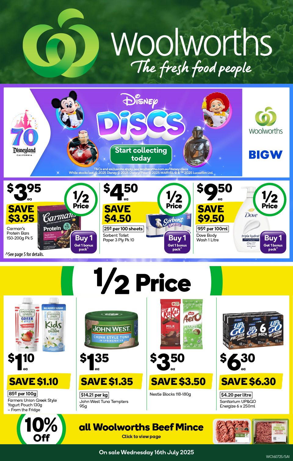 Weekly Woolworths Catalogue July 15 - 22, 2025 SA | Catalogue AU