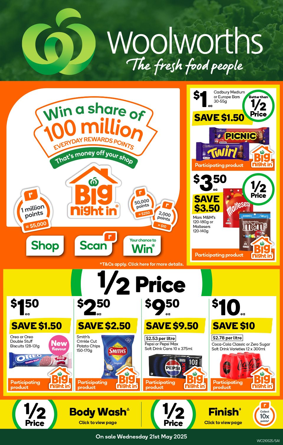 Weekly Woolworths Catalogue May 21 - 27, 2025 SA | Catalogue AU