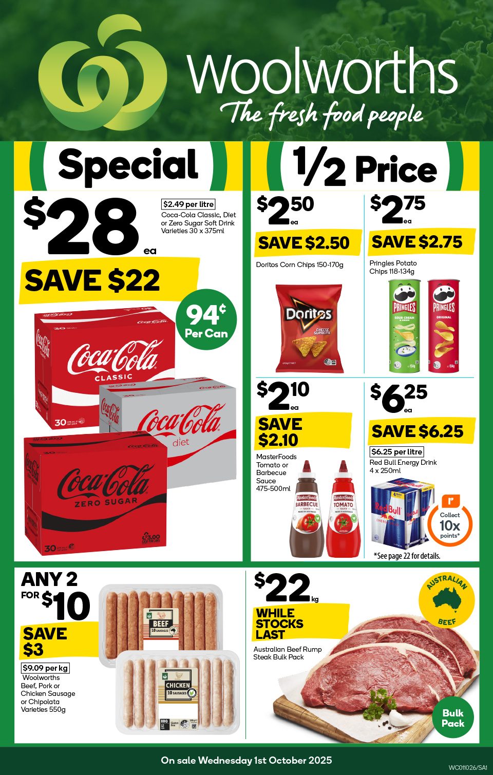 Weekly Woolworths Catalogue October 1 - 7, 2025 SA | Catalogue AU