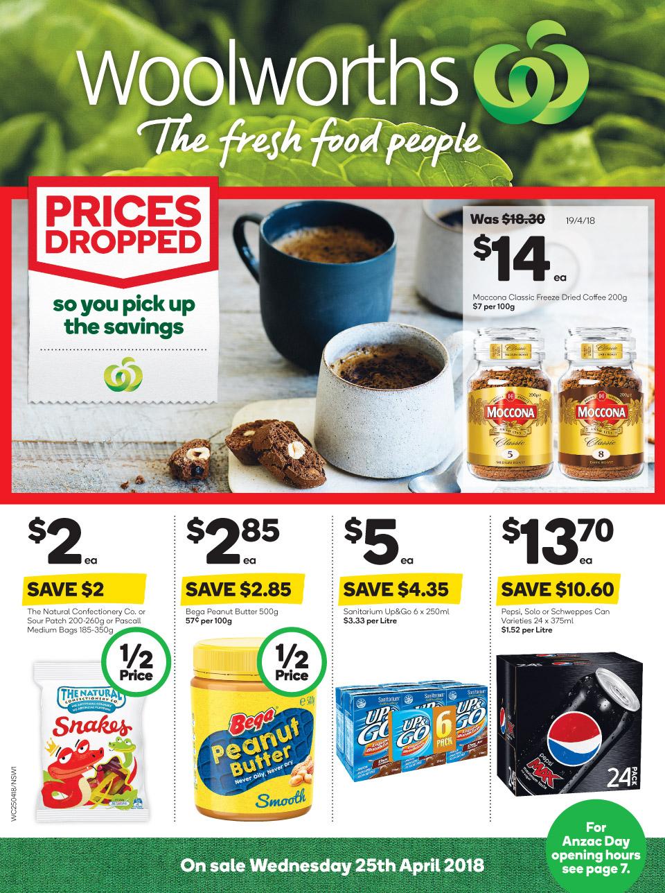 Woolworths Catalogue 25 Apr - 1 May 2018 - Catalogue AU