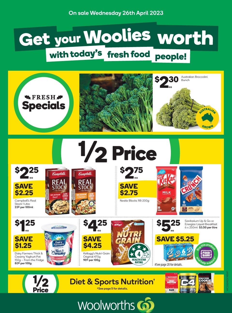 Woolworths Catalogue 26 Apr - 2 May 2023 - Catalogue AU