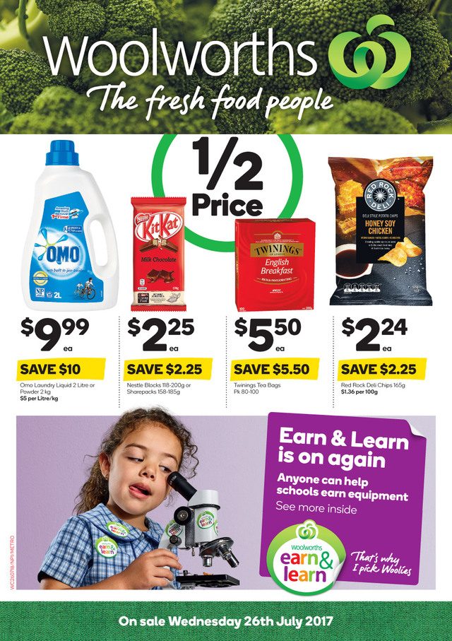 Woolworths Catalogue 26 Jul - 1 Aug 2017 - Catalogue AU