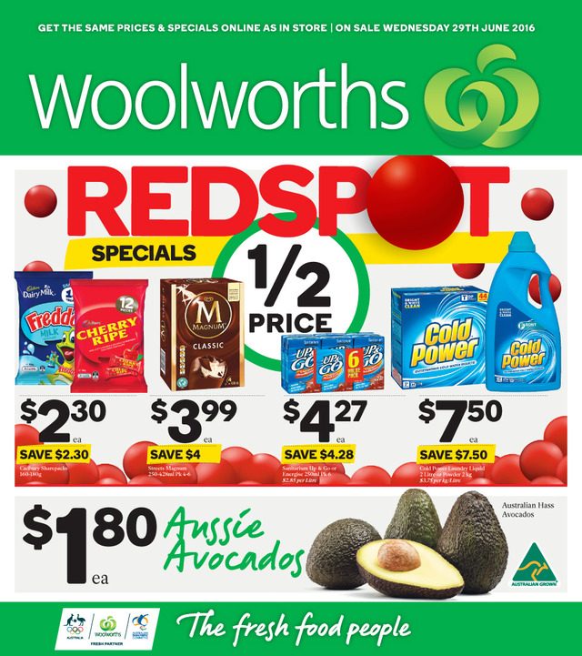 Woolworths Catalogue 29 Jun - 5 Jul 2016 | Catalogue AU