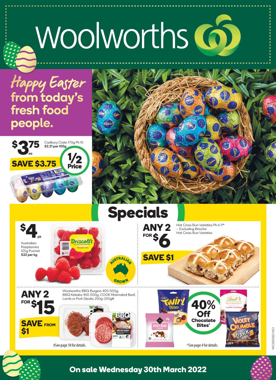 Woolworths Catalogue 30 Mar - 5 Apr 2022 VIC | Catalogue AU