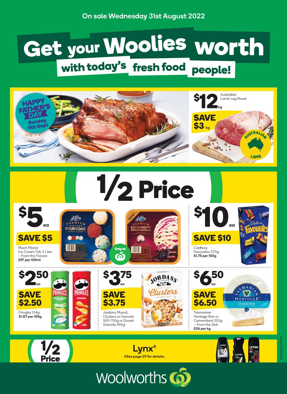 Woolworths Catalogue 31 Aug - 6 Sep 2022 NSW | Catalogue AU