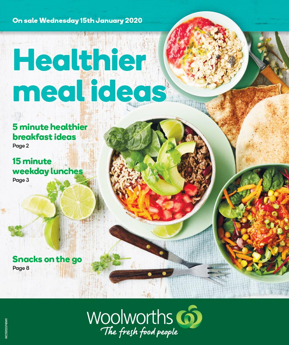Woolworths Catalogue Meals 15 - 21 Jan 2020 | Catalogue AU